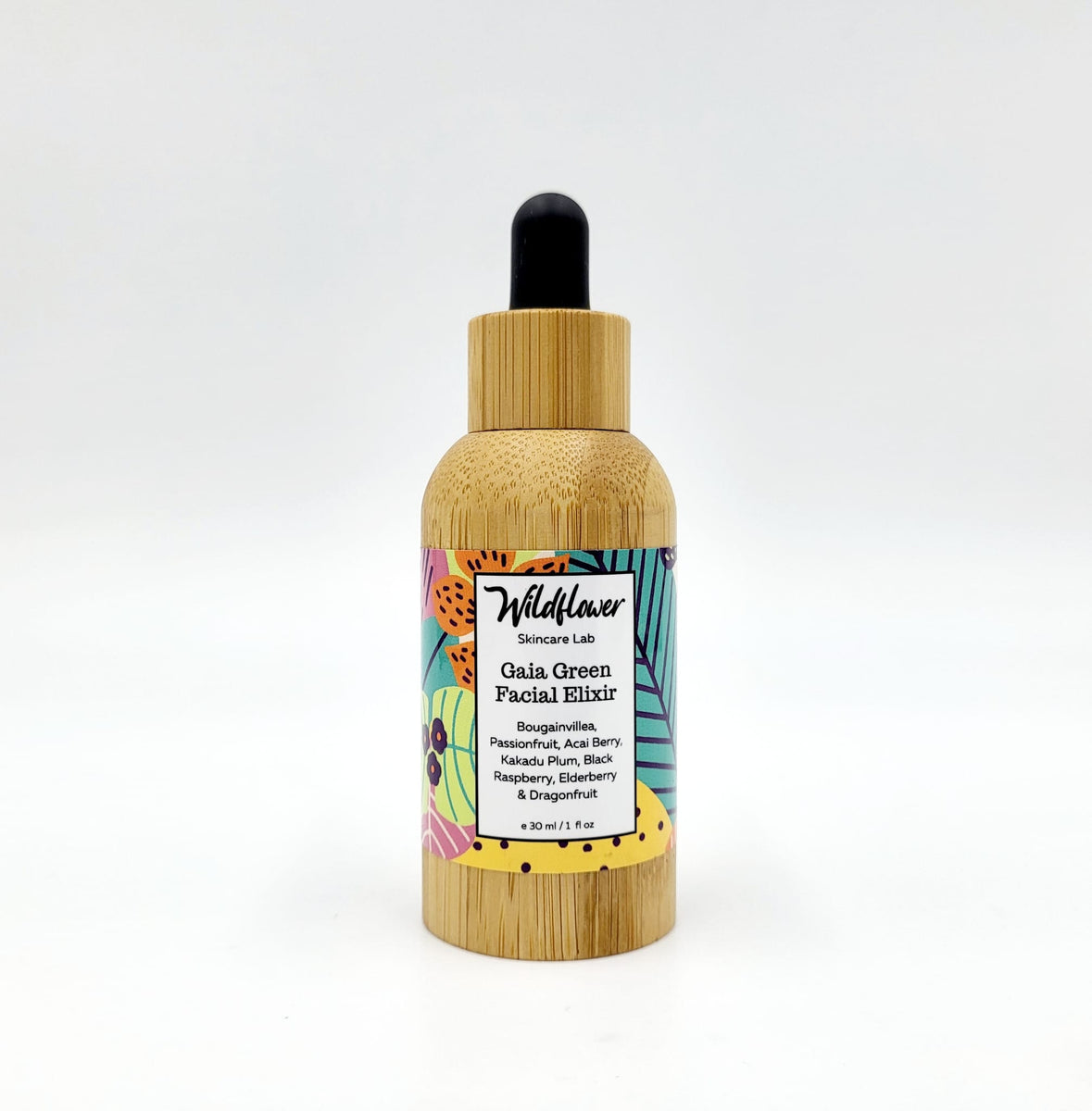 Gaia Green Facial Elixir – Wildflower Skincare Lab
